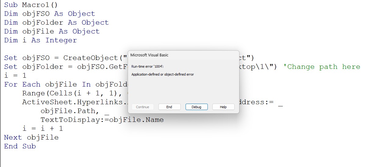Как да направя VBA макрос за ексел за хиперлинк на файлове от дадена папка - Аула.бг