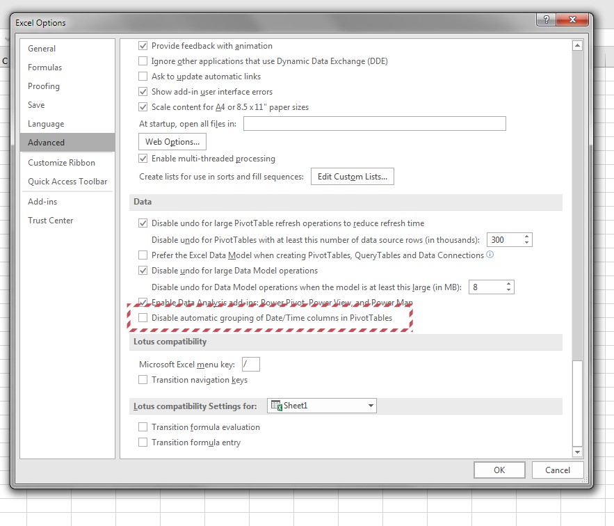Как да подредя датите в пивот таблица като месеци Аула бг